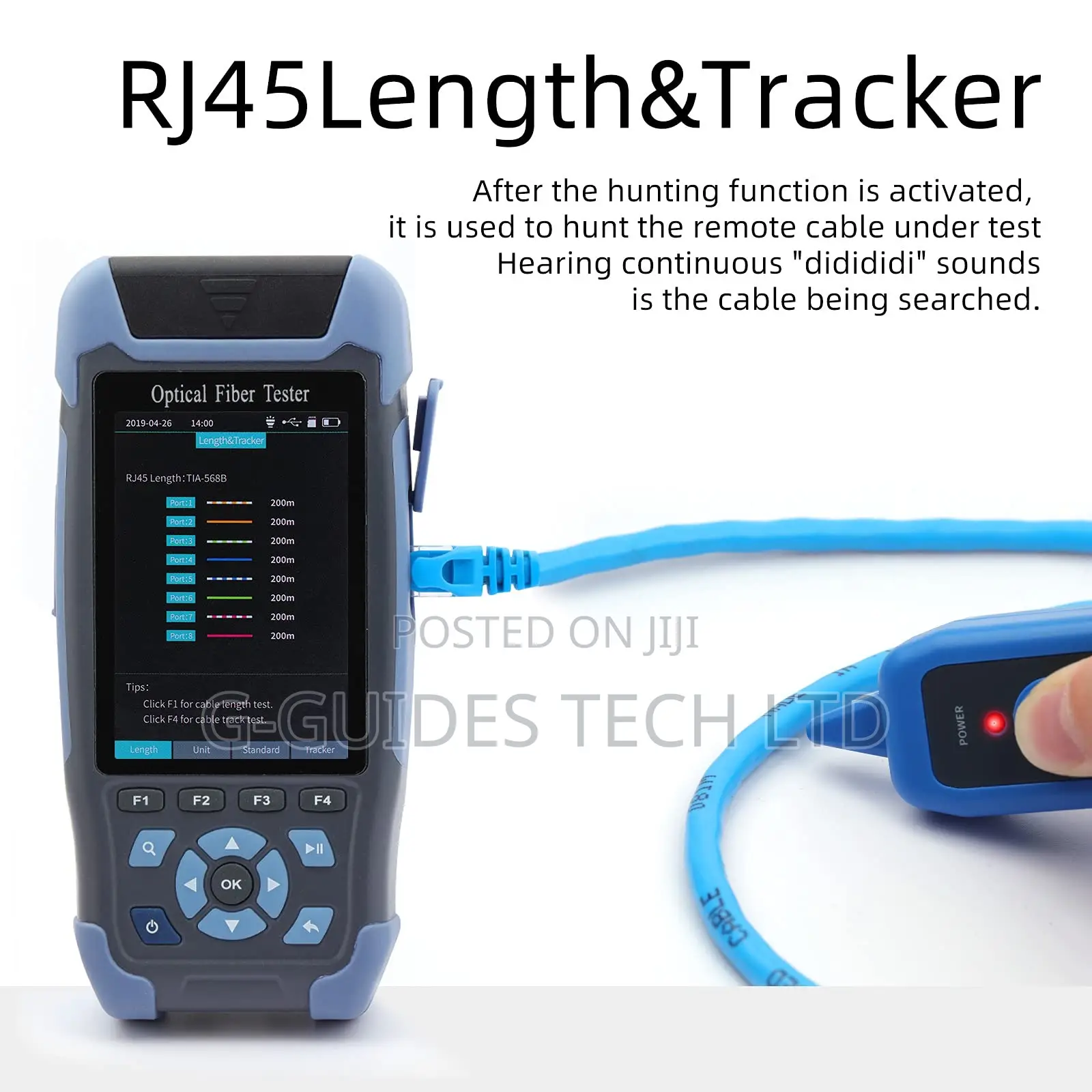 OPTICAL FIBER TESTER Mini OTDR Tester With Power Meter in Madina ...