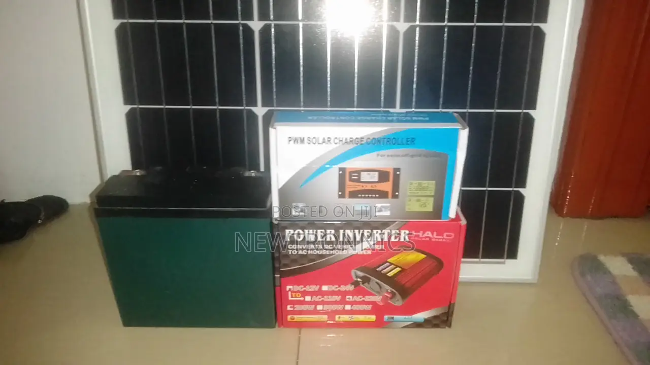 500w Solar Power for Single Rooms and Shops in Teshie - Solar Energy ...