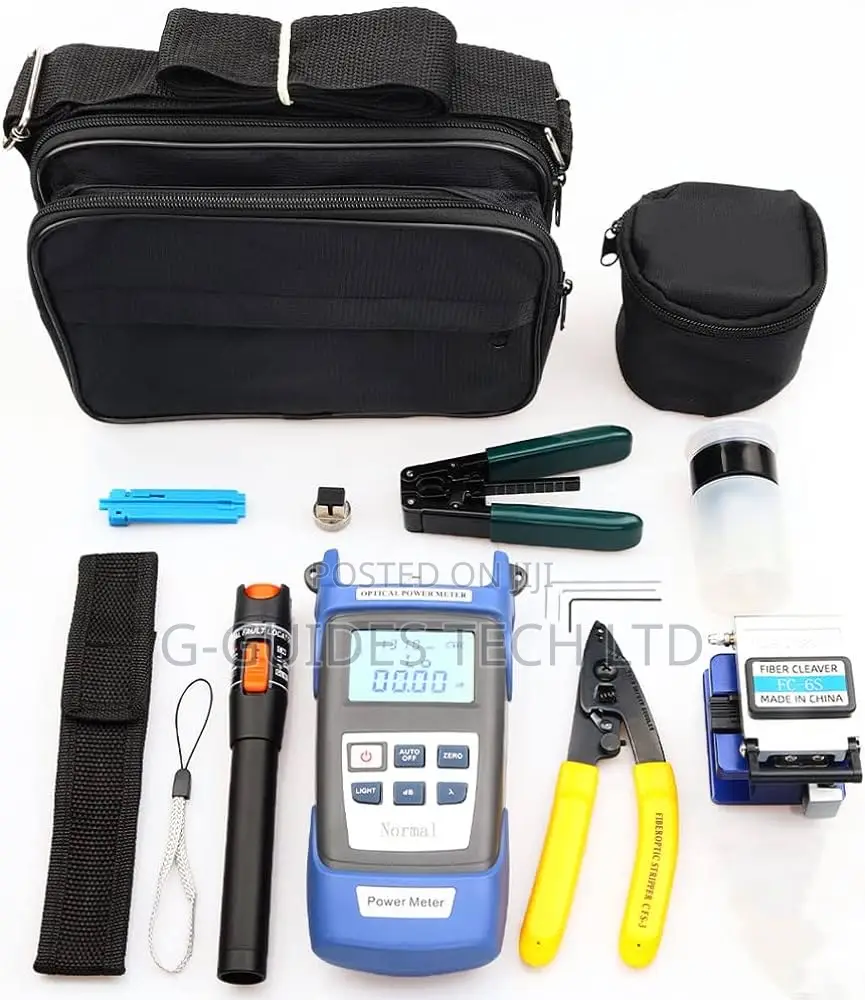 Fiber Optic Termination Tool Kit -9 in 1,FTTH FIBER TOOL KIT in Madina ...
