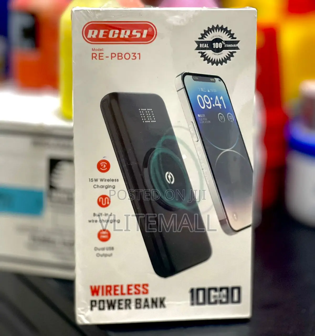 RECRSI Wireless Power Bank ( RE-PB031 ) in Accra New Town - Accessories ...