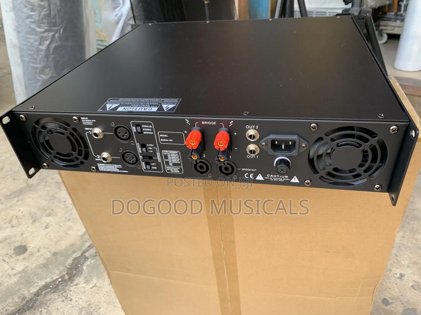 Max Mx1000 (Mid) Power Amplifier in Accra Metropolitan - Audio & Music ...