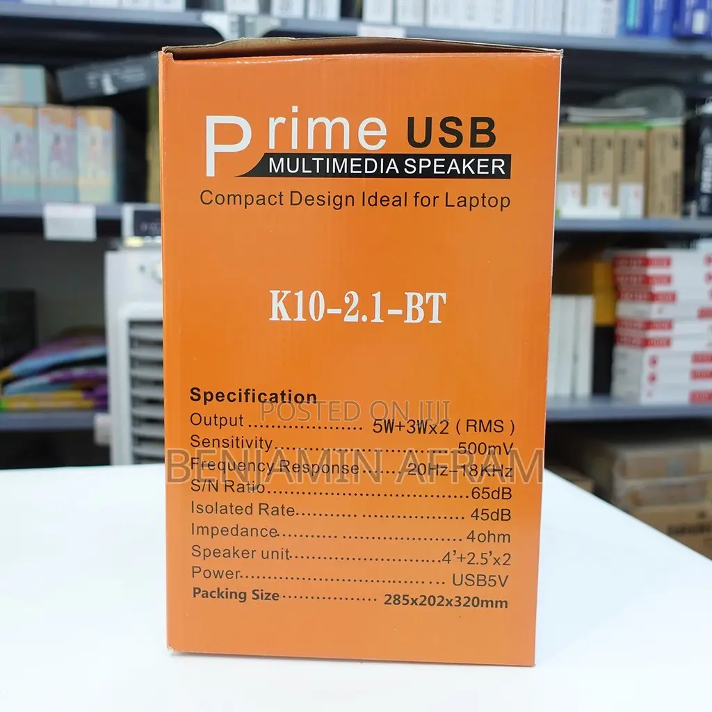 Prime USB Multimedia Speaker in Accra Metropolitan - Audio & Music ...