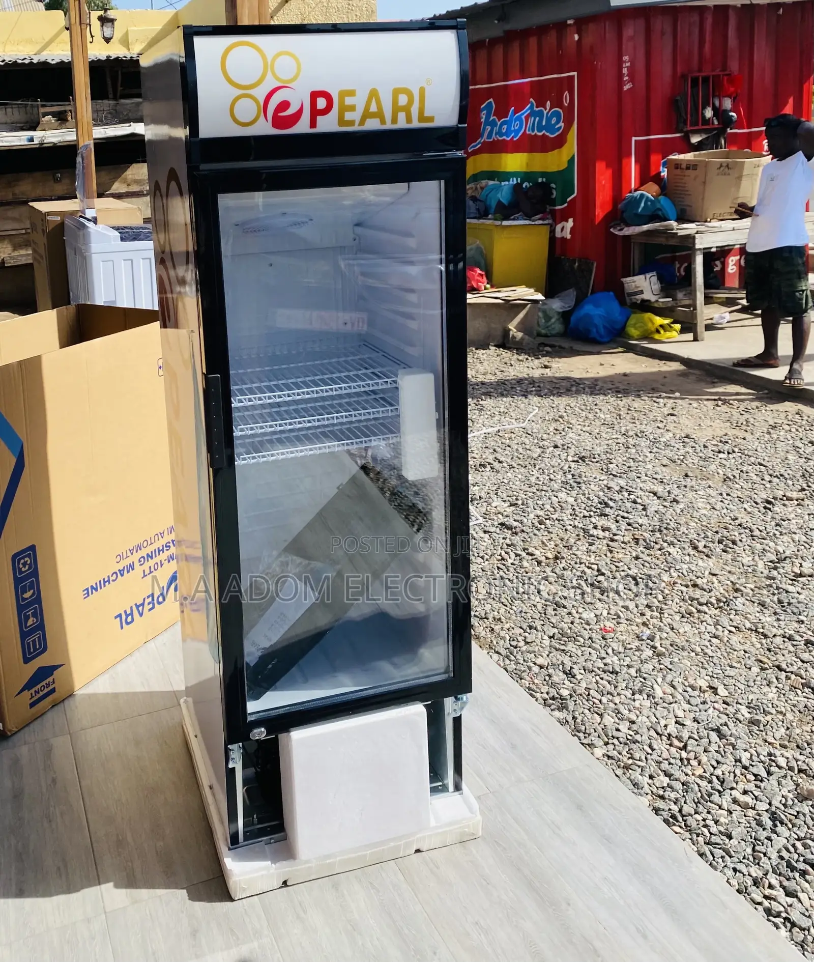 Fast Cooling Pearl PVC-316 Single Door Display Fridge. in Adabraka ...