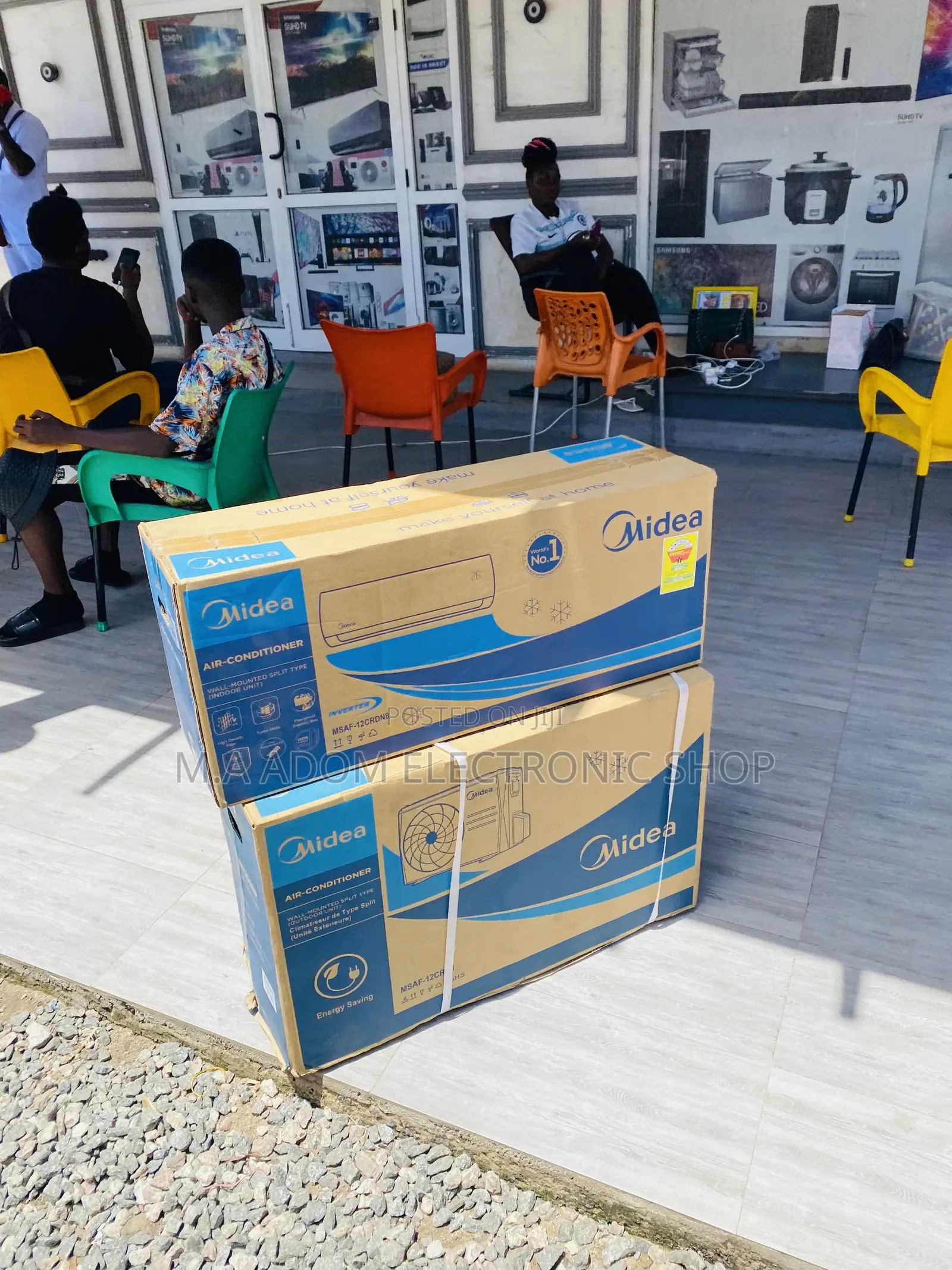 Fast Chilling Midea 1.5hp Split Type Air Conditioner. in Adabraka ...