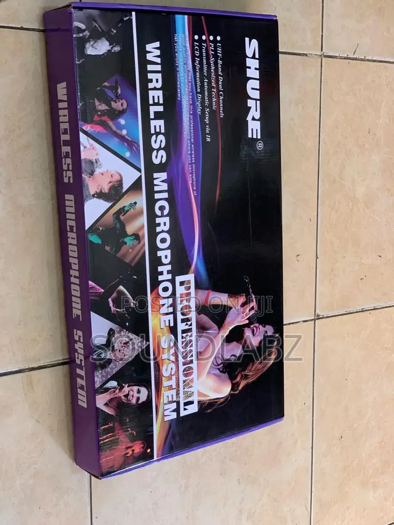 SHURE U-6600 4in1 Long Range Wireles Head Lapel Microphone in Accra ...