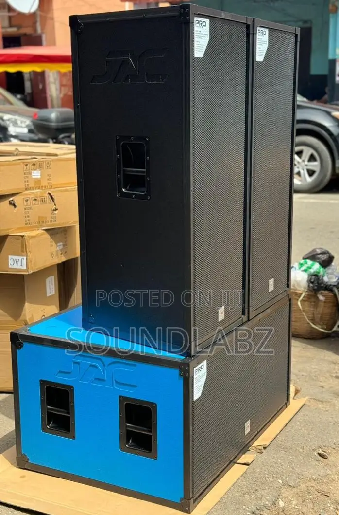 JAC Double Professional Loudspeaker Set in Accra Metropolitan - Audio ...