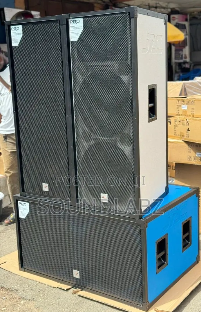 JAC Double Professional Loudspeaker Set in Accra Metropolitan - Audio ...