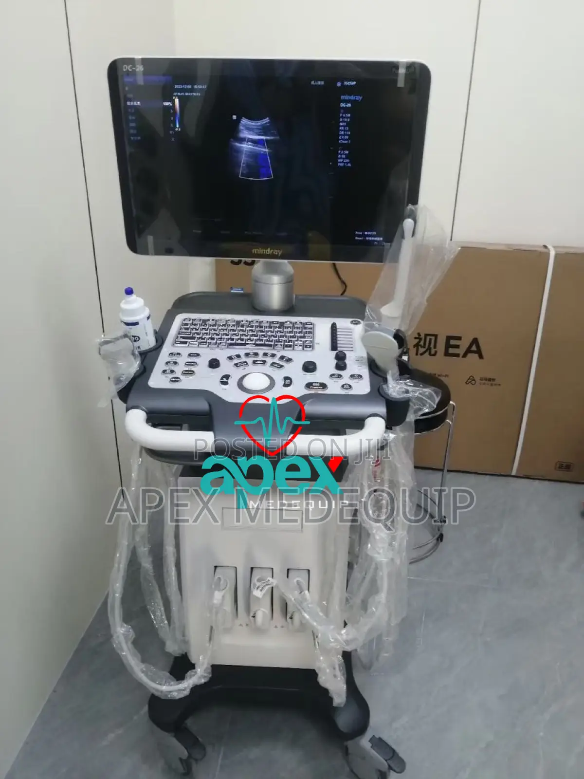 Mindray DC 26 4D Trolley Color Doppler Machine + 3 Probes in Accra ...