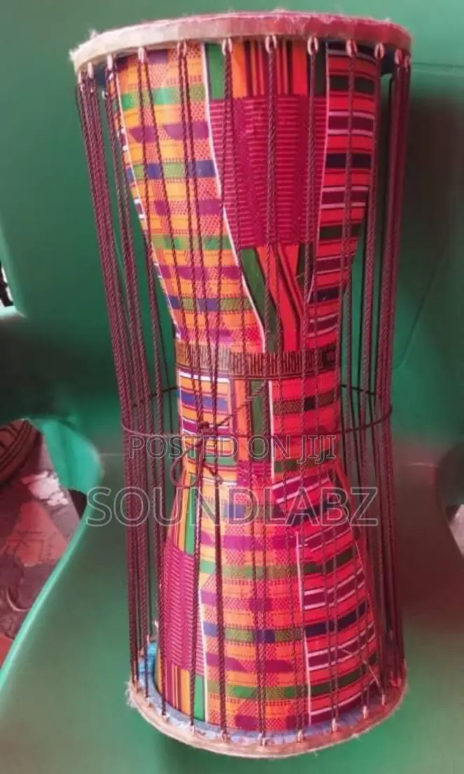 Dondo Talking Drum 7x15,African Talking Drum Curved Stick in Accra ...