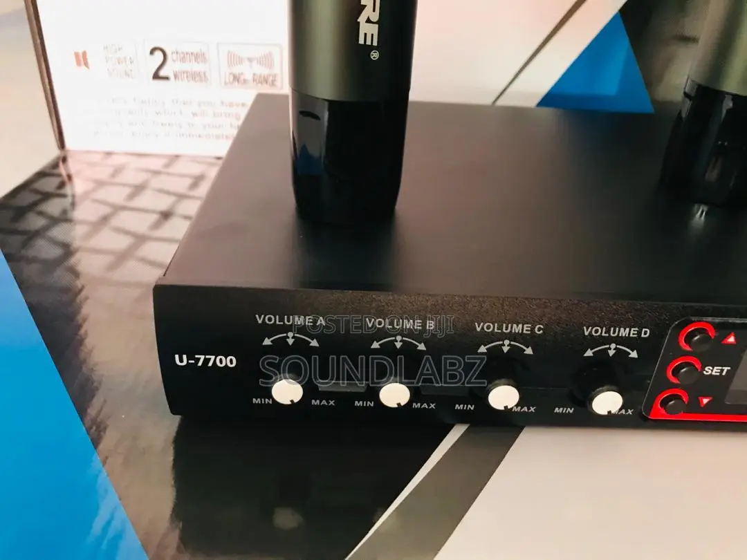 Shure U-7700 4in1 Wireless Microphone in Accra Metropolitan - Audio & Music Equipment, Soundlabz ...