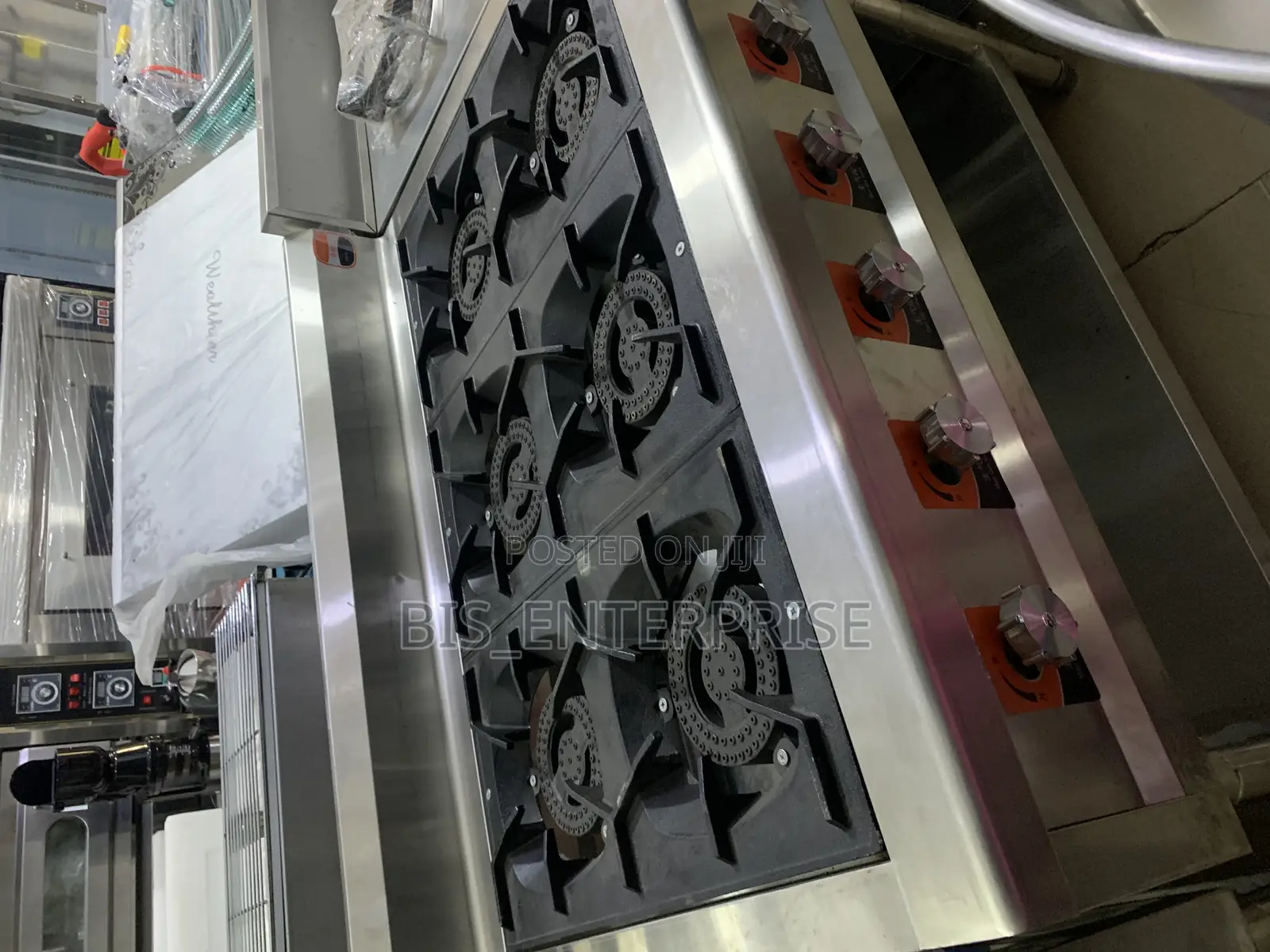 Industrial Cooker 6 Burner Has Stove in Accra Metropolitan - Restaurant ...