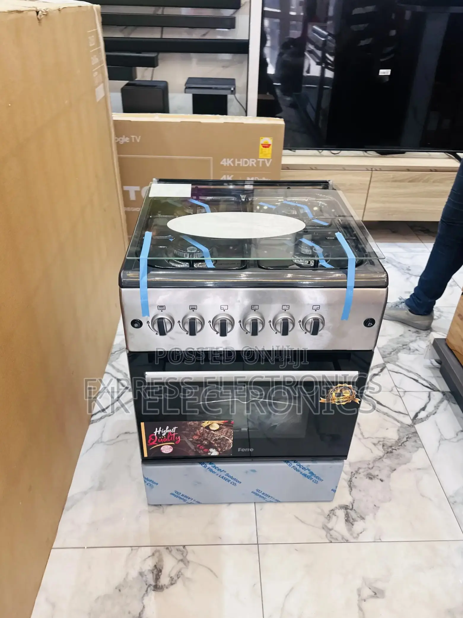 Ferre Stainless New Line 60x60 Gas Cooker in Accra Metropolitan ...