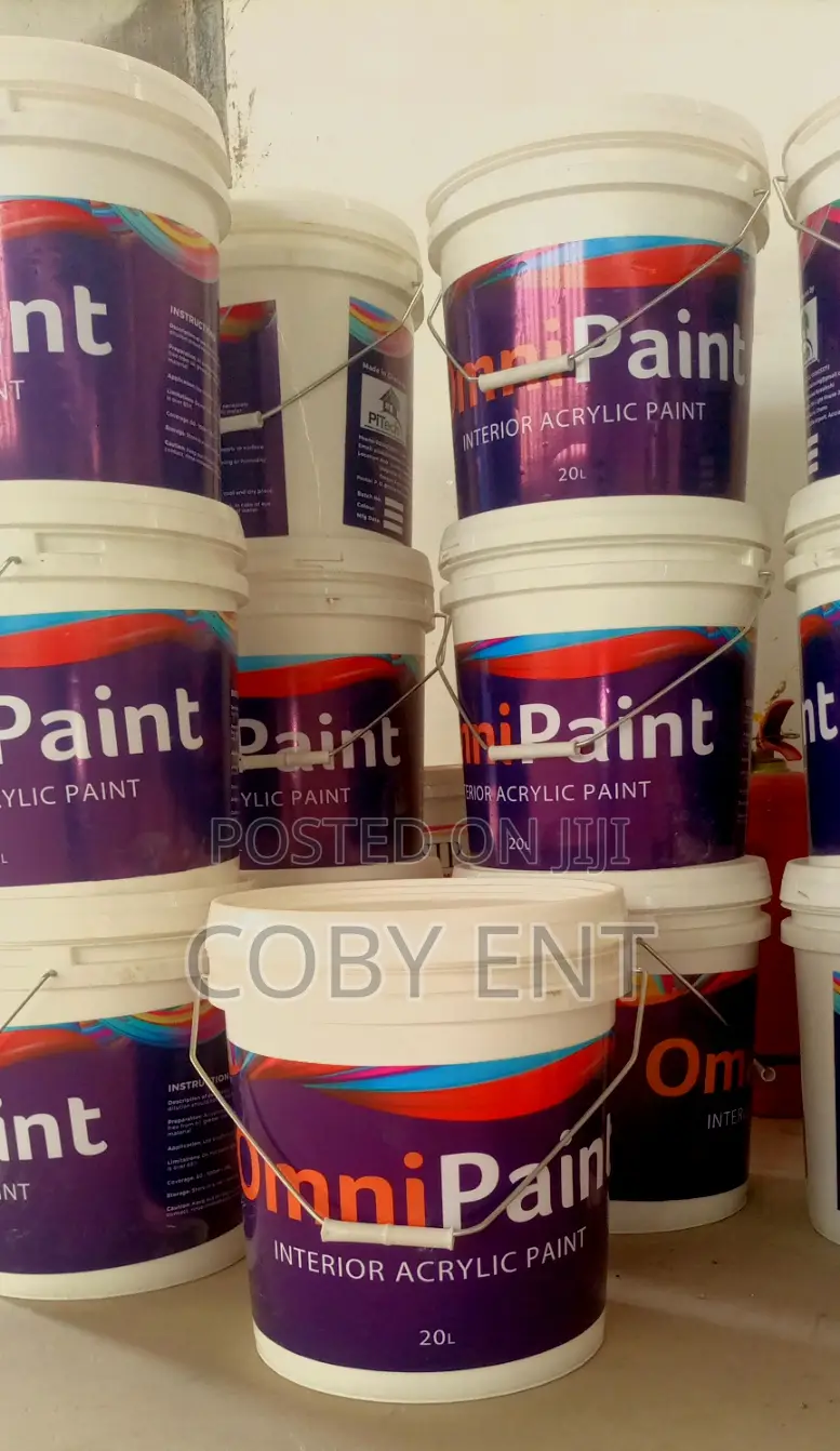 Omnipaint Emulsion Acrylic Paint in Dodowa - Building Materials, Alpha Coby | Jiji.com.gh