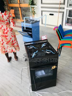 Volcano Brown 4 Gas Cooker Oven With Grill Glass Lid 50x50 in Adabraka ...