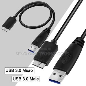 USB 3.0 a to Micro B Superspeed Cable for External HDD in Achimota - Computer Accessories , Sey ...