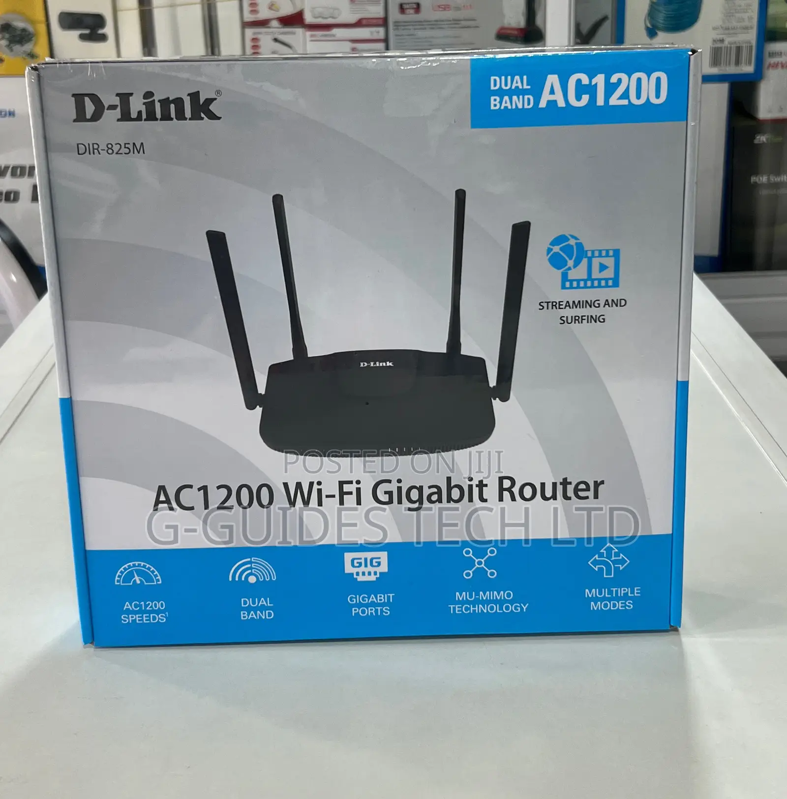 D-Link Ac1200 Dual Band Gigabit Wi-Fi Router in Madina - Networking ...