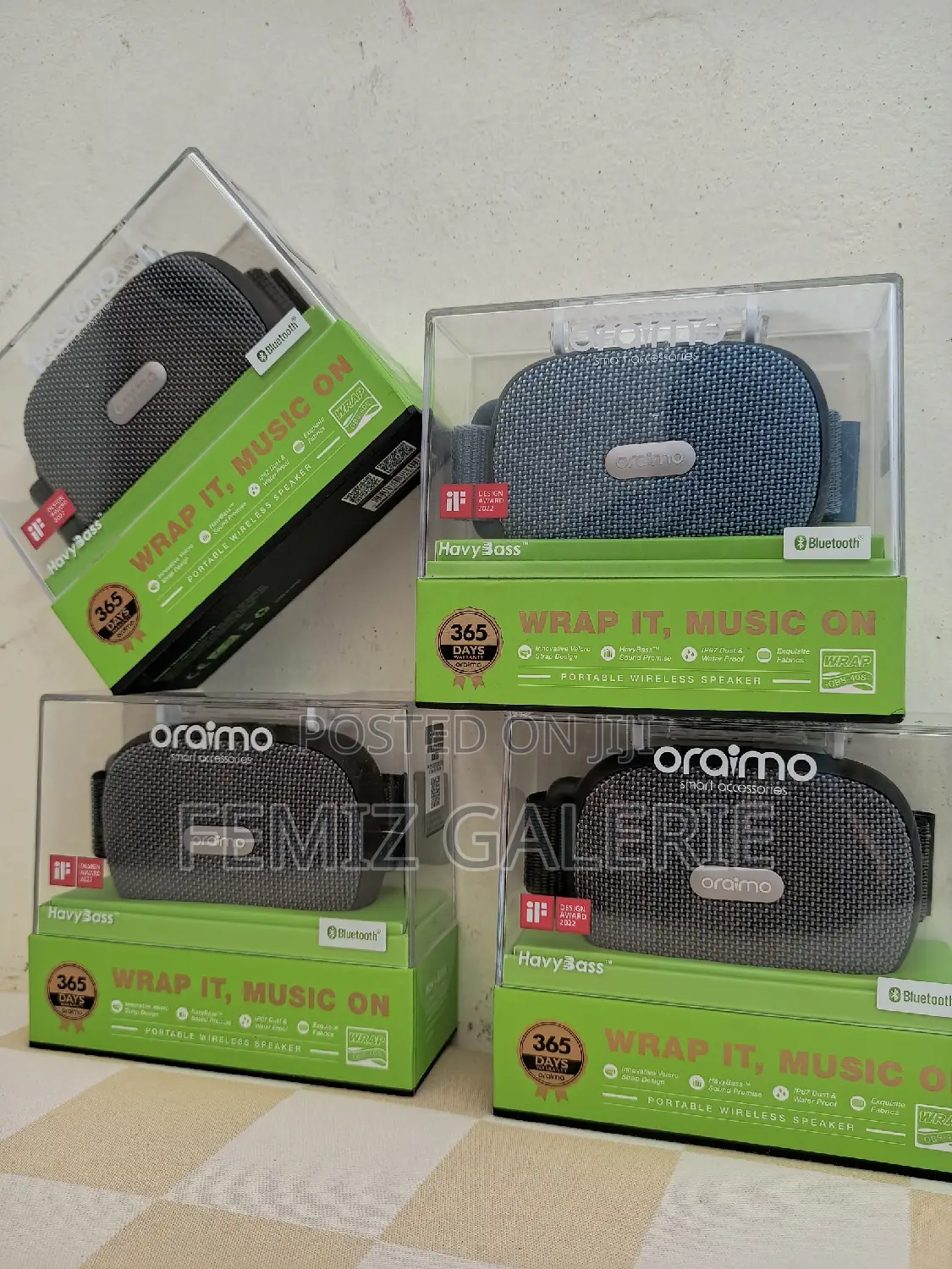 Oraimo Wrap It Bluetooth Speaker in Sowutwuom - Audio & Music Equipment ...