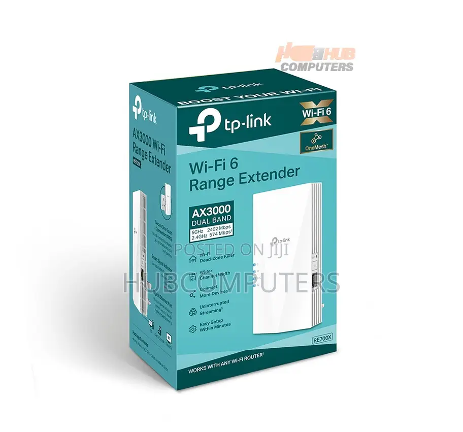 Tp-Link Re700x Wifi 6 Range Extender (Ax3000 Dual Band) in Madina ...