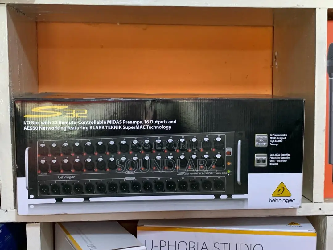 Behringer S32 Digital Stage Box 32-channel Digital Stagebox in Accra ...