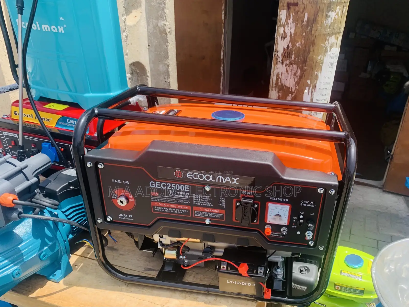 Ecool Max 2.0 Kilo Watt Maximum Output Gasoline Generator in Adabraka ...