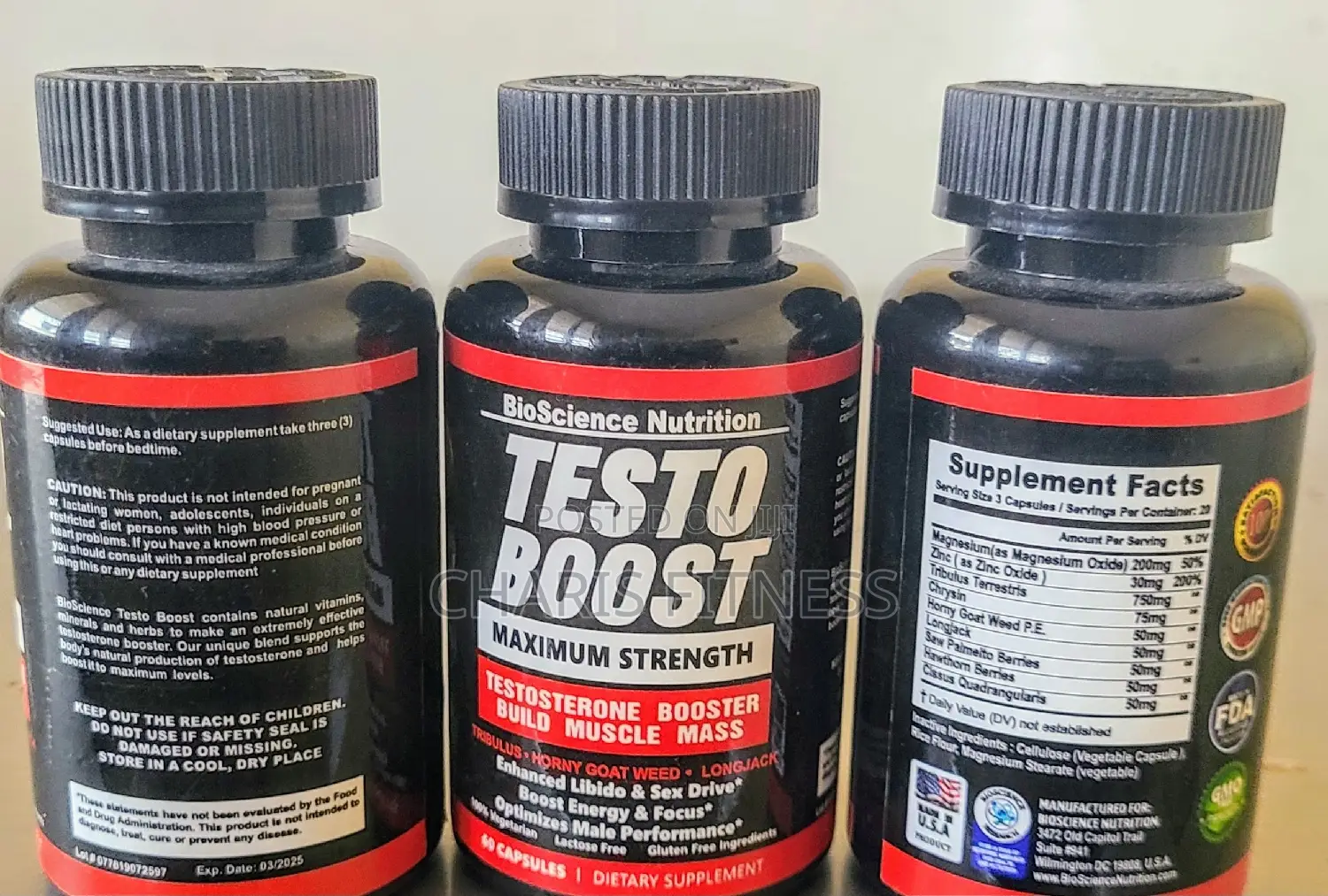 Testo Boost ( Booster for Muscle Growth and Performance) in ...