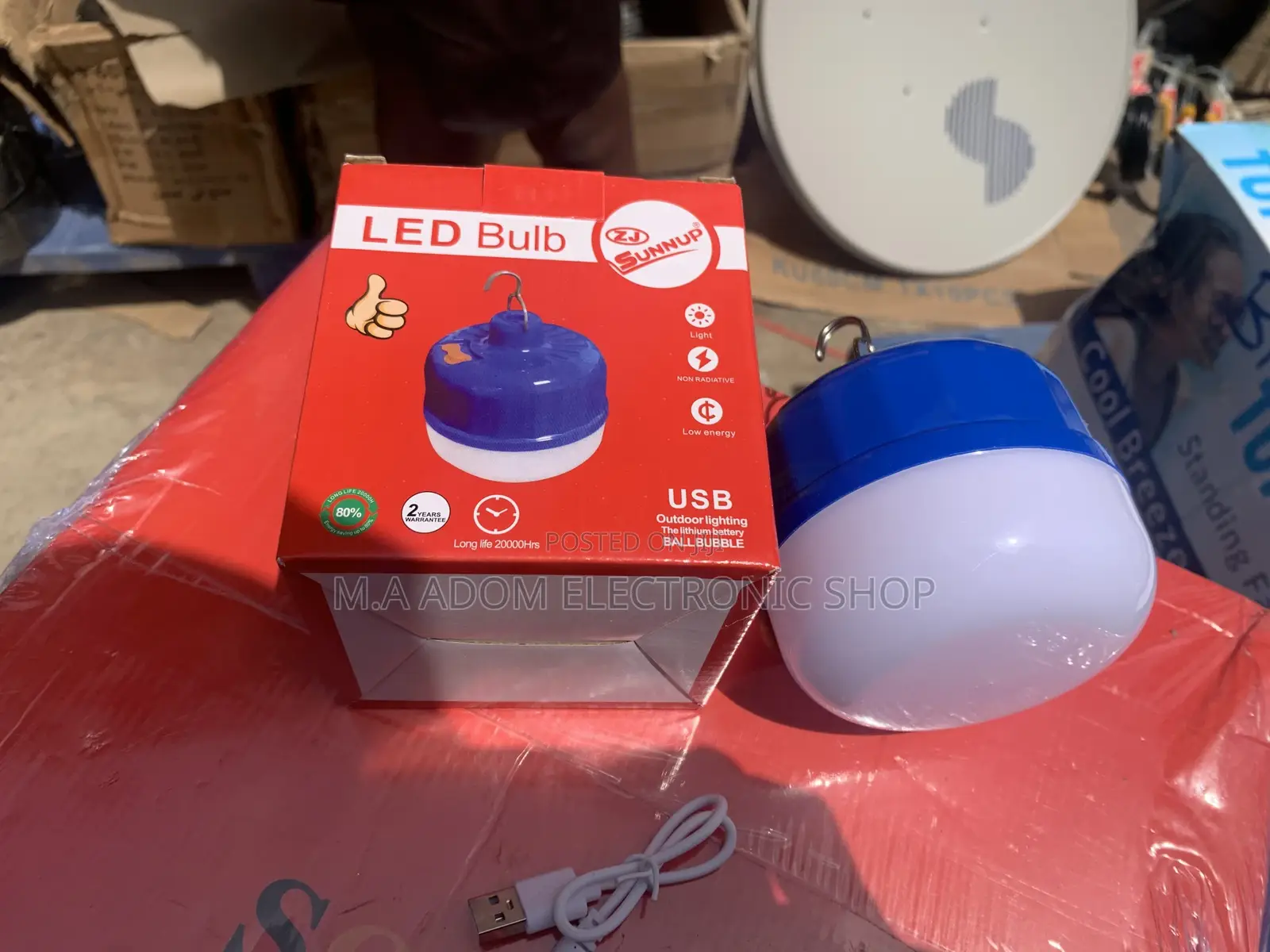 Quality Yet Affordable Zj-Sunnup Rechargeable Led Bulb. in Adabraka ...