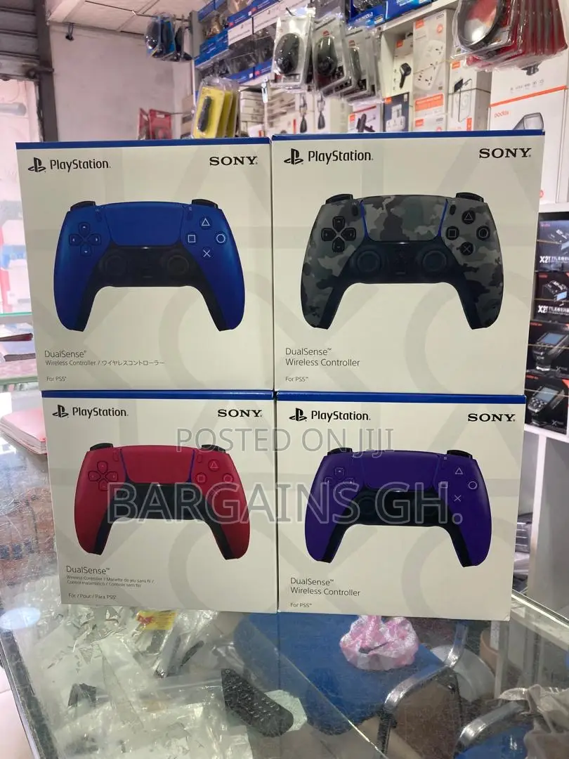 Sony Playstation 5 (Ps5) Original Controller in Circle - Video Game ...