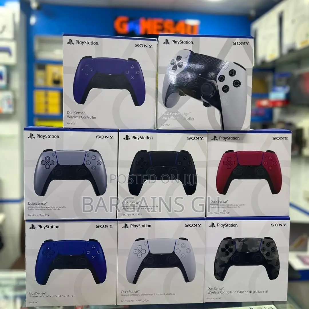 Sony Playstation 5 (Ps5) Original Controller in Circle - Video Game ...