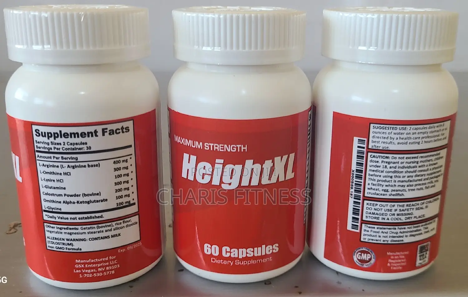 Height XL (Height Gain Dietary Supplement) in Lartebiokorshie ...