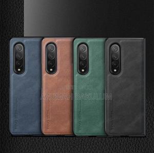 Samsung Galaxy Z Fold 4 X- Level Leather Case in Circle - Accessories ...