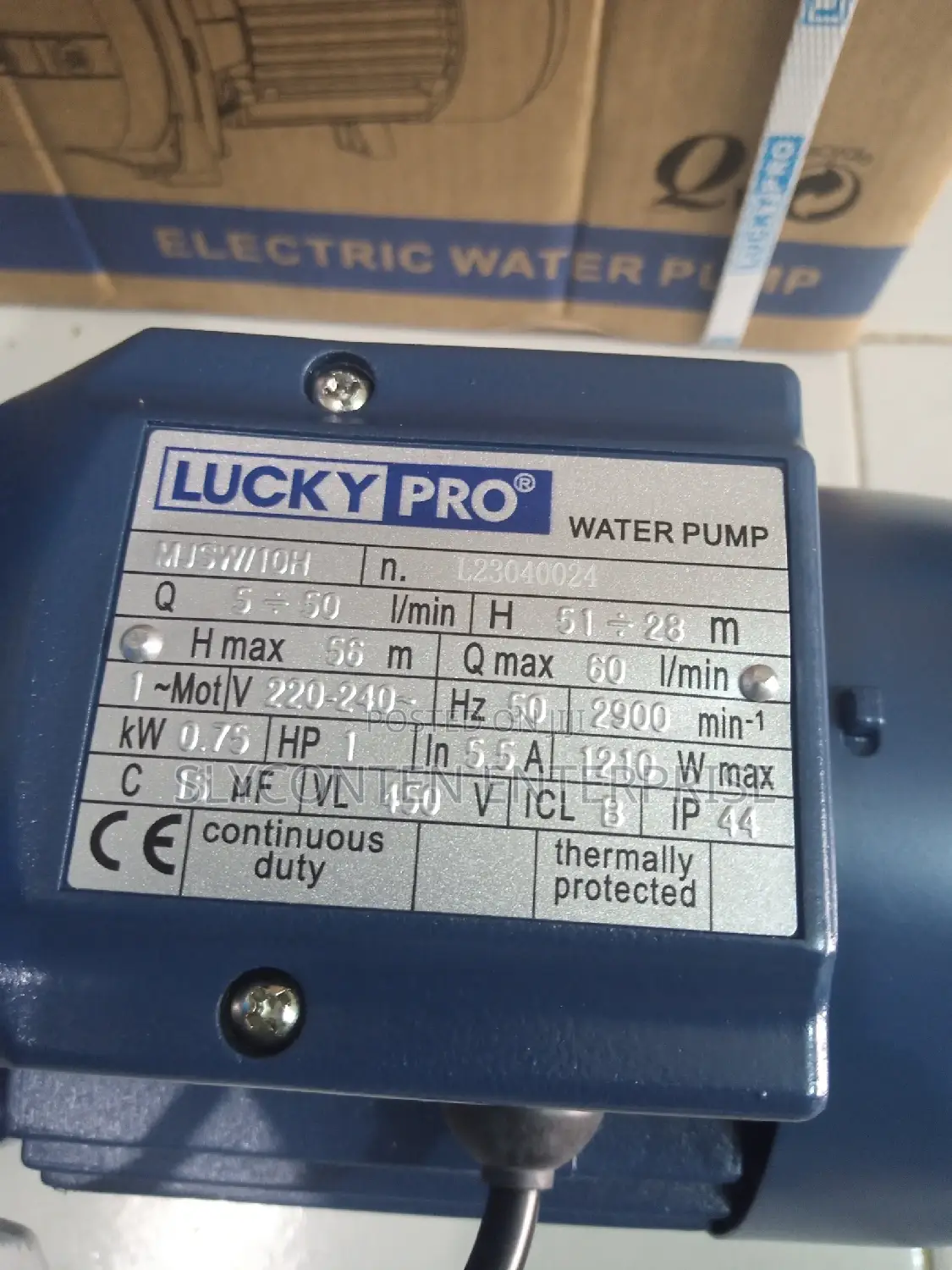 Lucky Pro 1.0hp Cast Complete Automatic Water Pump in Accra ...
