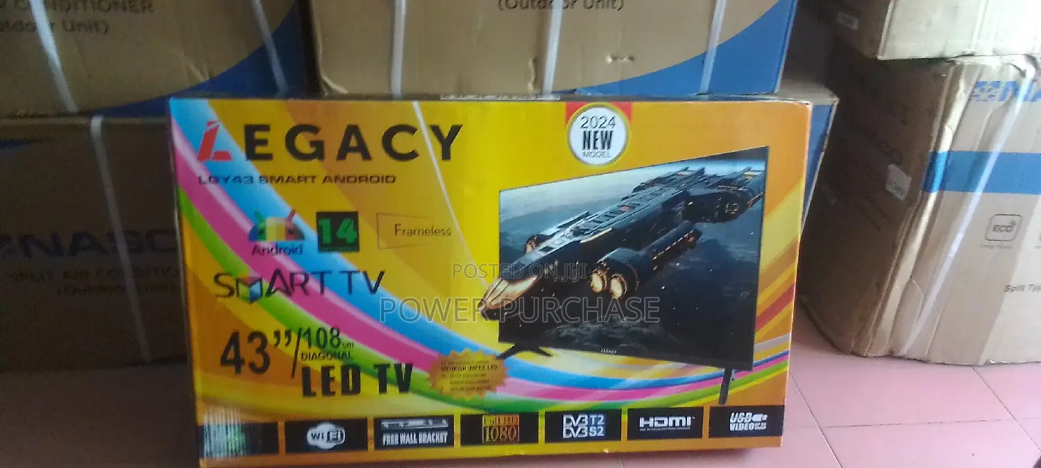 Fancy Legacy Smart 43 Inches Android Tv TM in Accra Metropolitan - TV & DVD Equipment, Asante ...