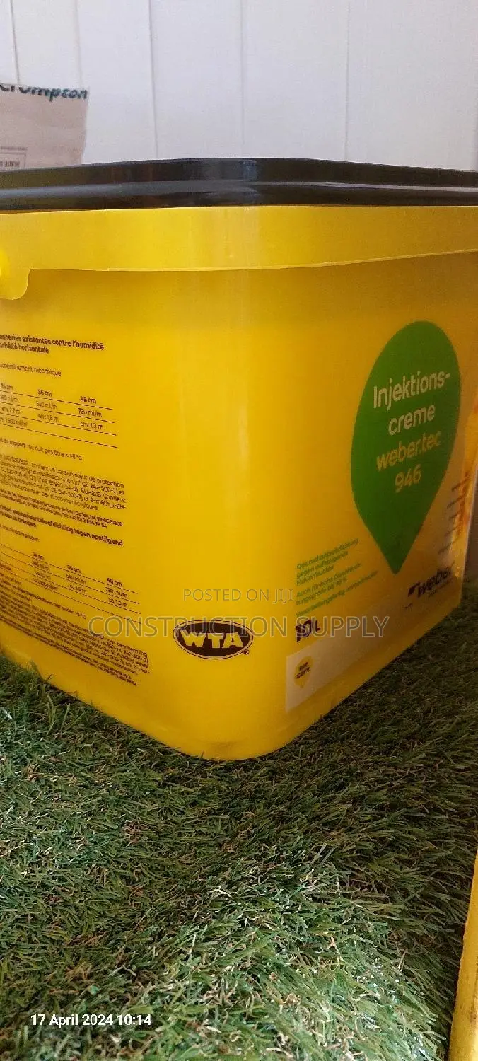 Weber Tec 946 Damproofing Injection Cream for sale - Construction ...