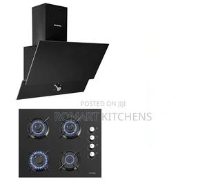 Turkish Inbuilt 60cm Glass Set. Cooker And Heat Extractor in Accra ...