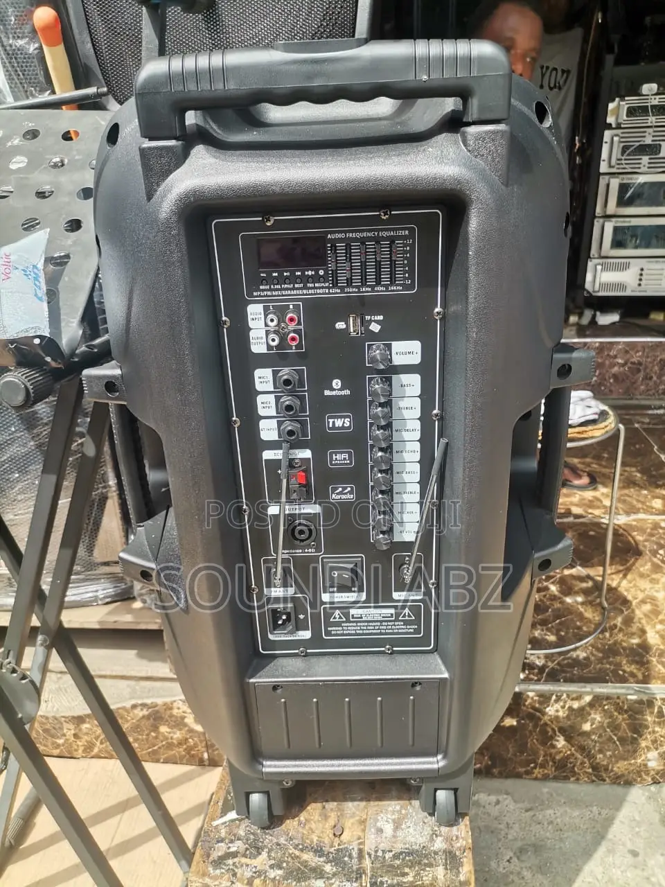 J J 15inches Bluetooth Rechargeable Speaker With Bluetooth in Accra Metropolitan - Audio & Music ...