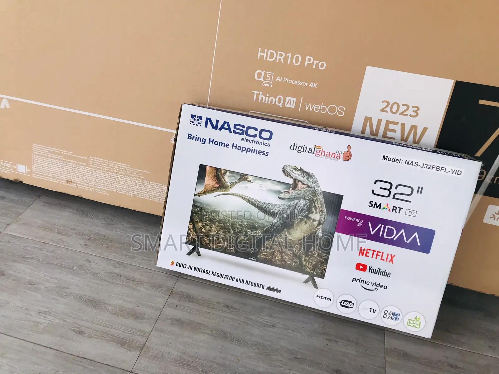 Get Your Hands on Our Top-Notch 32 Inch Smart FHD Nasco Tv in Adabraka ...