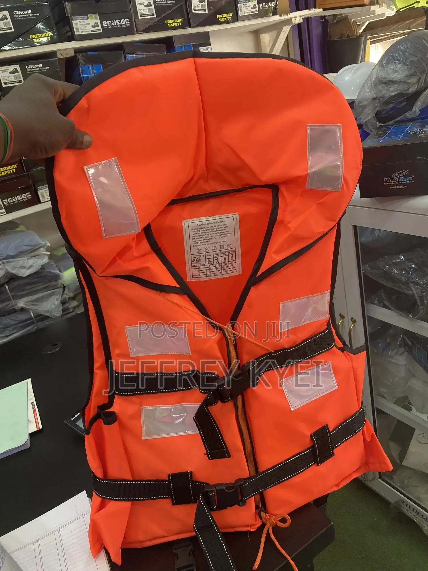 Reflective Life Jacket With Whistle in North Industrial Area ...