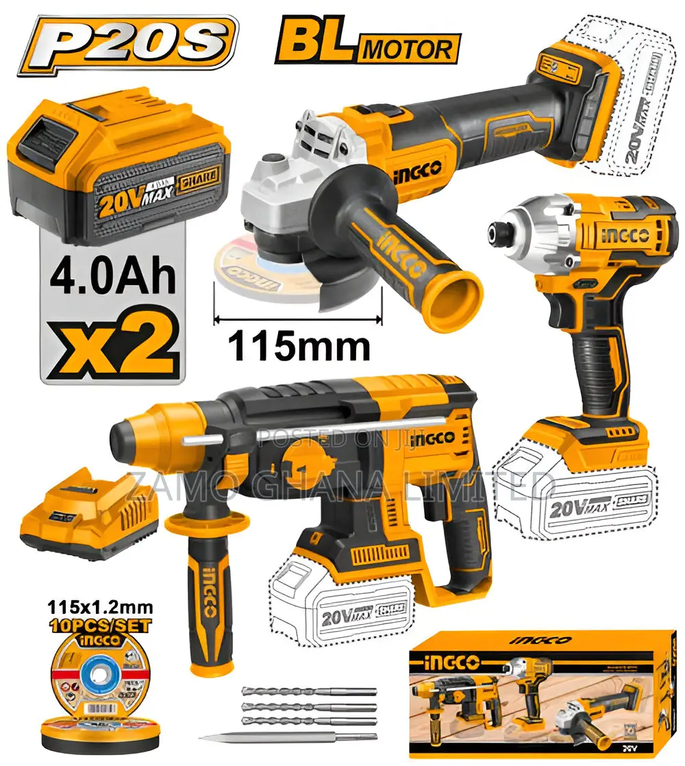 Lithium-Ion Cordless 3pcs Combo Kit - COSLI230521 in Kokomlemle ...