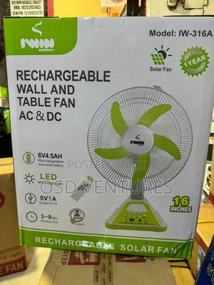 Classy Iwin 16” Rechargeable Wall and Table Fan (Iw-316a) in Accra New ...