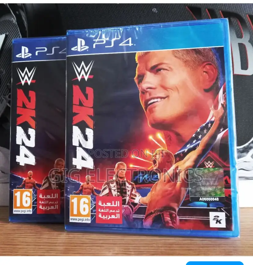 WWE 2K24 - Playstation 4 in Lapaz - Video Games, Gig Electronics | Jiji ...