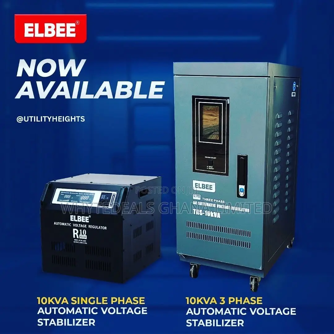 Elbee 10kva Automatic Voltage Regulator/Stabilizer 10000watt in Accra ...