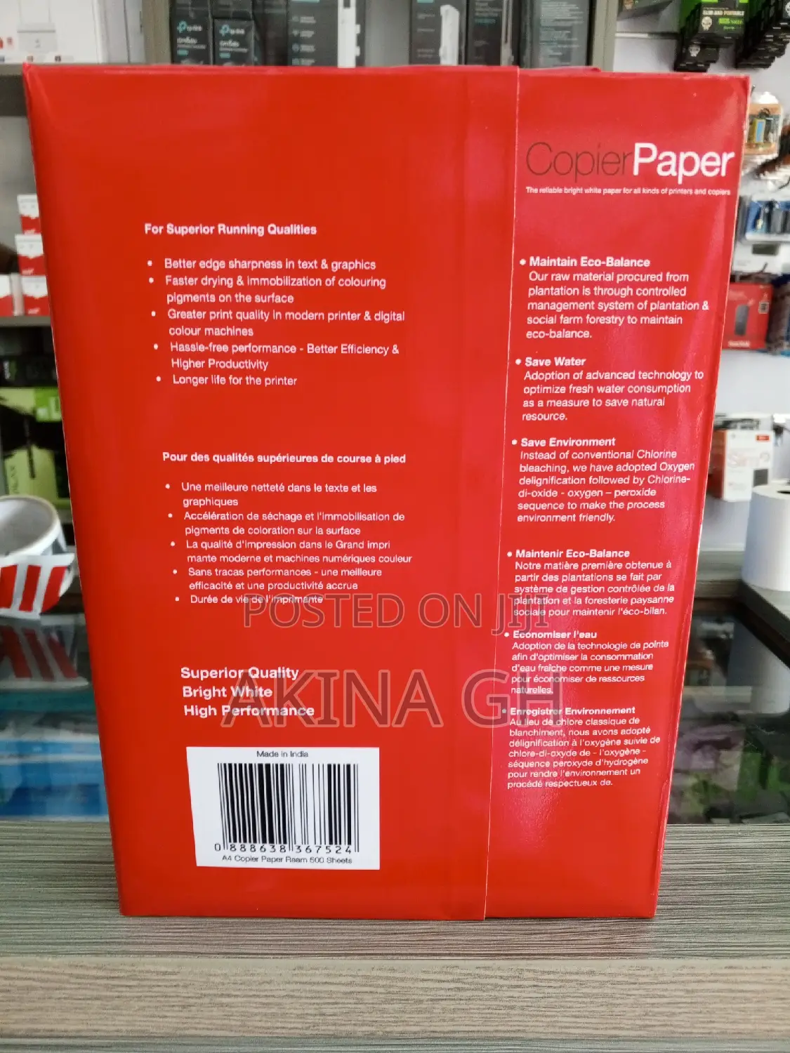 Mercury 80gsm A4 Paper 1 Rim 500 Sheets in Lapaz - Stationery & Office ...