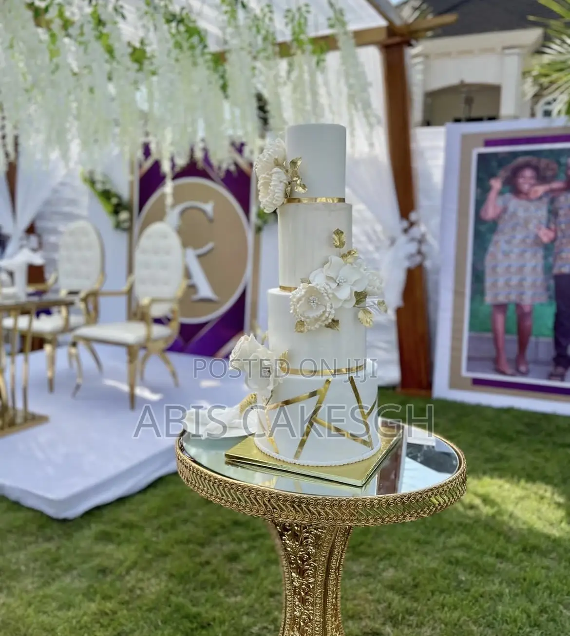 Wedding Cake for Abi’S Cake in Dansoman - Wedding Venues & Services, Abis Cakes | Jiji.com.gh