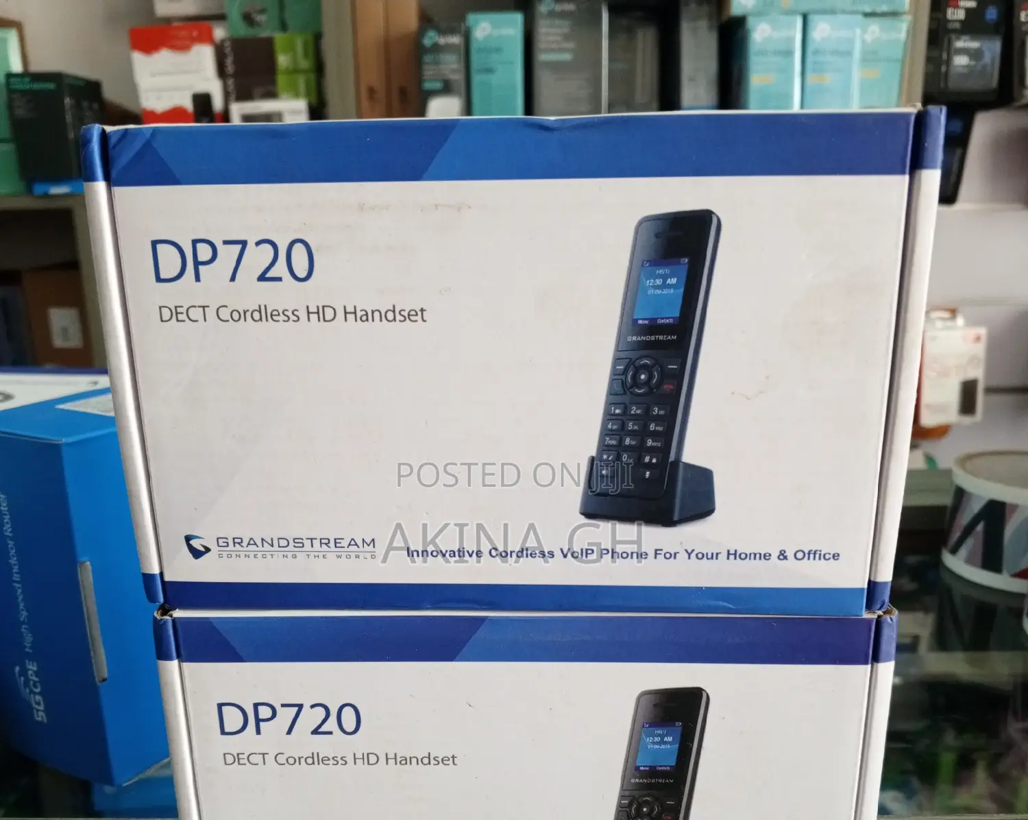 Grandstream DP720 DECT Cordless HD Handset in Lapaz - Networking Products, Akina Gh | Jiji.com.gh