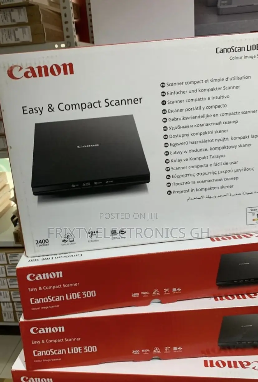 New Canon Lide 300 Flatbed Scanner in Accra Metropolitan - Printers ...