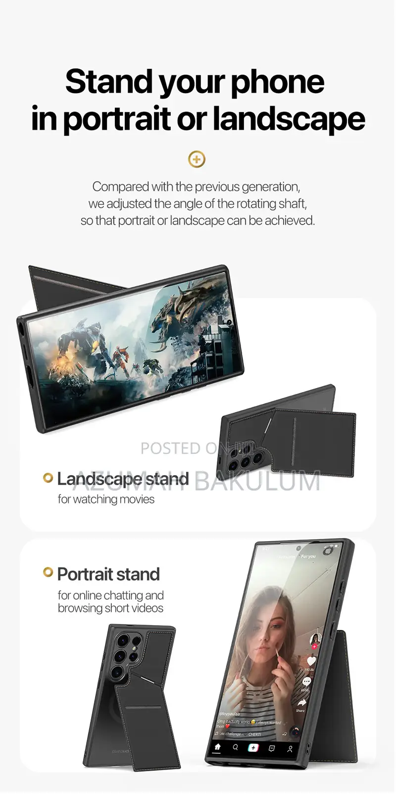 Samsung Galaxy S24 Ultra Rafi Magsafe Magnetic Case Dux Duc in Circle ...