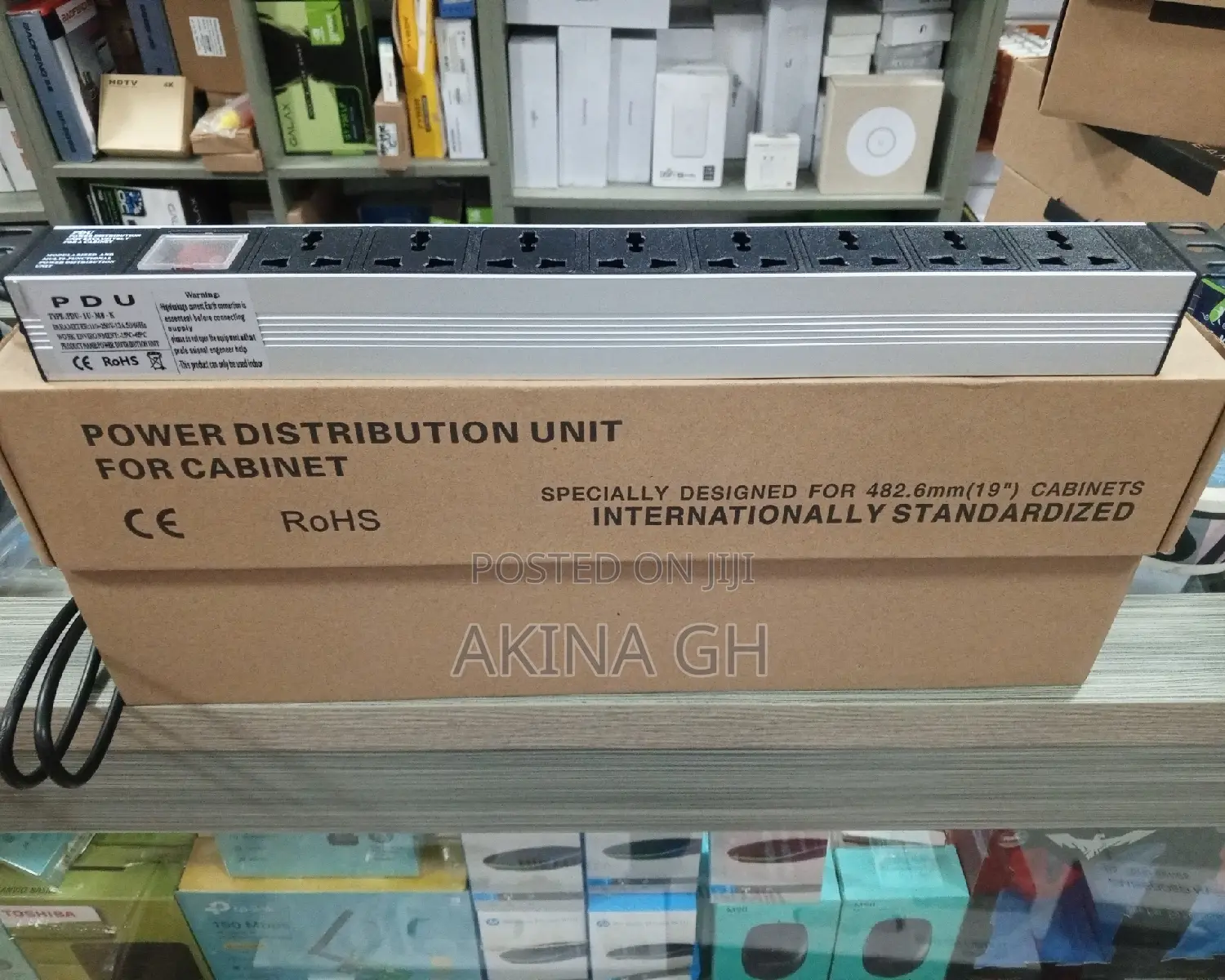 8 Way Power Distribution Unit for 19" Cabinet ( PDU ) in Lapaz ...