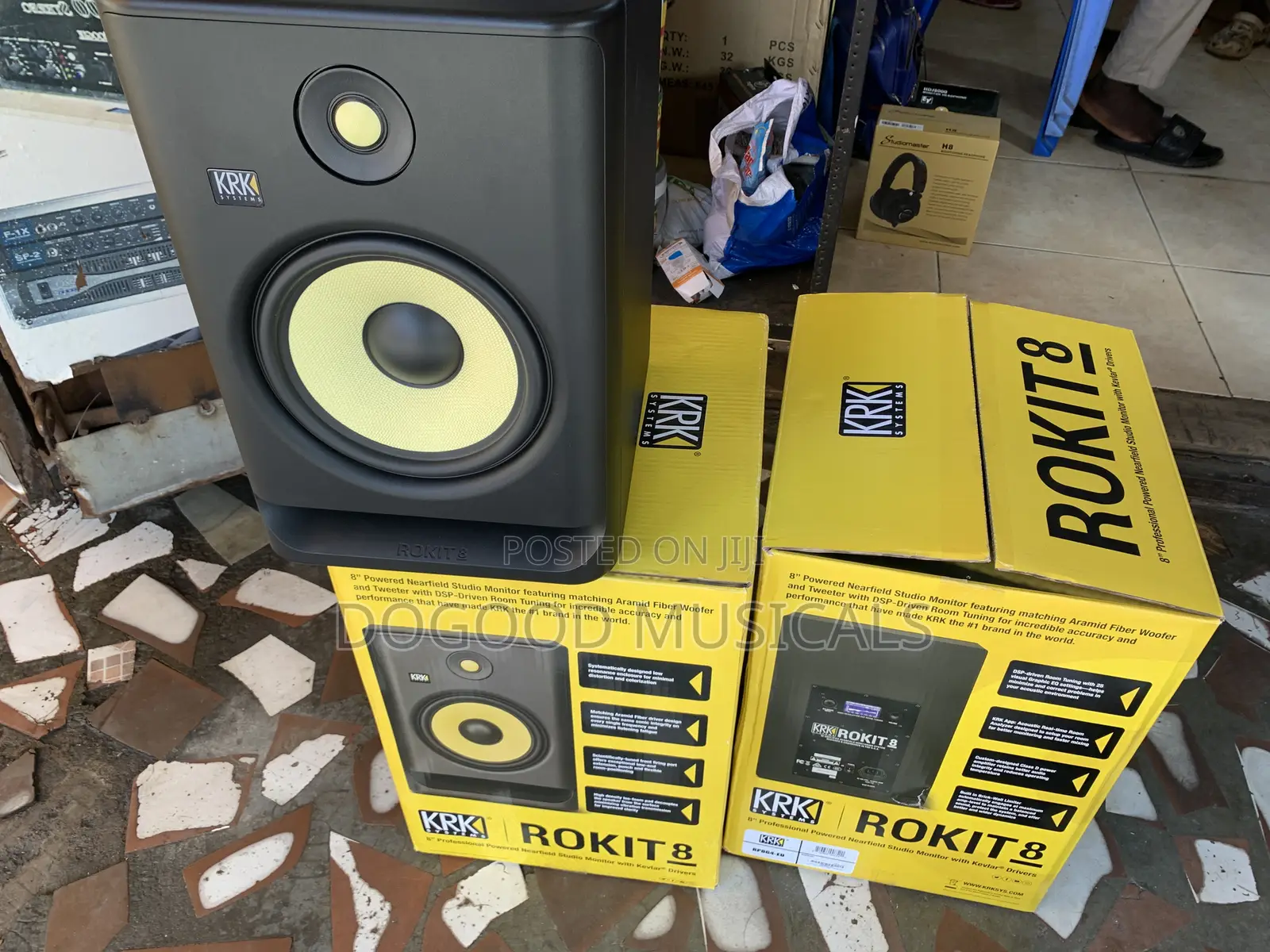 KRK Rokit-8 G4 Studio Monitors(Pair) in Accra Metropolitan - Audio ...