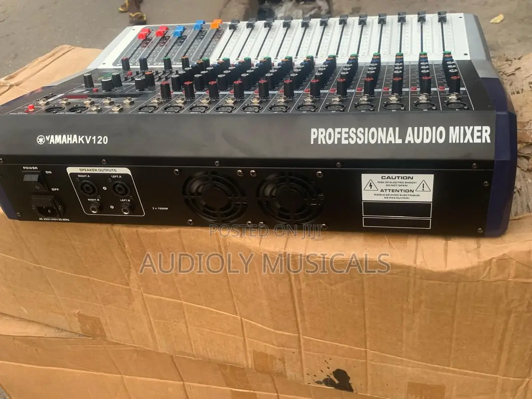 Yamaha Kv120 12channel Powered Mixer in Accra Metropolitan - Audio ...