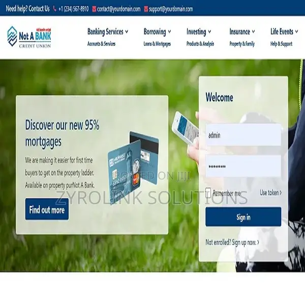 Online Banking Scripts For Bank Website Development in Dansoman - Computer & IT Services ...